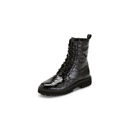 Sioux - Schnür-Stiefelette Amandira, schwarz, Gr. 41 - Leder