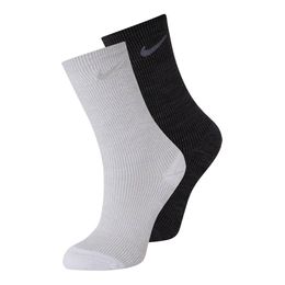 Nike Sportswear Socken Damen Gr&ouml;&szlig;e 38/42 grau / hellgrau / schwarzmeliert