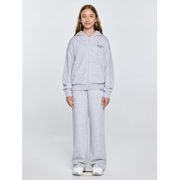 Big Star Zip-Up Hoodie 'Milana' girl Grey size 158
