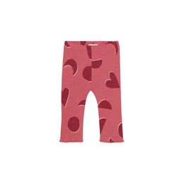 Noppies Leggings 'Tallapoosa' M&auml;dchen Gr&ouml;&szlig;e 80 hellpink / rot / wei&szlig;