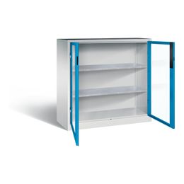 C+P Werkzeugschrank Acurado, H1200xB1200xT500mm, Front Lichtblau, Korpus Lichtgrau (8531-055) ; C + P M&ouml;belsysteme (8531-055|S10175)
