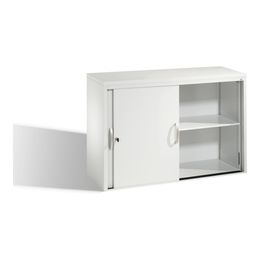 C+P Sideboard mit Schiebet&uuml;ren Acurado, H720xB1000xT400mm, Front Lichtgrau, Korpus Lichtgrau (5725-00) ; C + P M&ouml;belsysteme (5725-00|S10019)