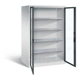 C+P Werkzeugschrank Acurado, H1950xB1200xT800mm, Front Anthrazitgrau, Korpus Lichtgrau (8934-055) ; C + P Möbelsysteme (8934-055|S10123)