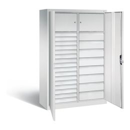 C+P Werkzeugschrank Acurado, H1950xB1200xT500mm, Front Lichtgrau, Korpus Lichtgrau (8931-302) ; C + P Möbelsysteme (8931-302|S10034)