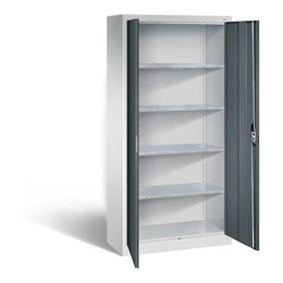 C+P Werkzeugschrank Acurado, H1950xB930xT400mm, Front Anthrazitgrau, Korpus Lichtgrau (8920-00) ; C + P Möbelsysteme (8920-00|S11102)