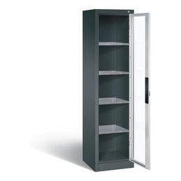C+P Werkzeugschrank Acurado, H1950xB502xT500mm, Front Lichtgrau, Korpus Anthrazitgrau (8901-055) ; C + P Möbelsysteme (8901-055|S10054)