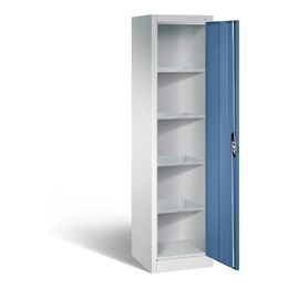 C+P Werkzeugschrank Acurado, H1950xB502xT500mm, Front Fernblau, Korpus Lichtgrau (8901-00) ; C + P Möbelsysteme (8901-00|S10238)