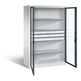 C+P Werkzeugschrank Acurado, H1950xB1200xT600mm, Front Anthrazitgrau, Korpus Lichtgrau (8932-5530) ; C + P Möbelsysteme (8932-5530|S10061)