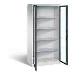 C+P Werkzeugschrank Acurado, H1950xB930xT500mm, Front Anthrazitgrau, Korpus Lichtgrau (8921-055) ; C + P Möbelsysteme (8921-055|S10344)
