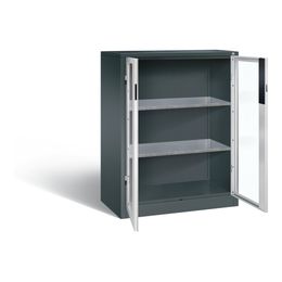 C+P Werkzeugschrank Acurado, H1200xB930xT500mm, Front Lichtgrau, Korpus Anthrazitgrau (8521-055) ; C + P Möbelsysteme (8521-055|S10209)