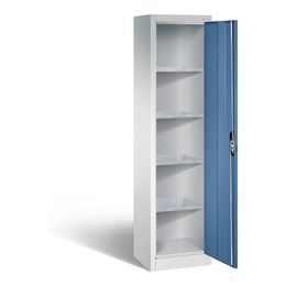 C+P Werkzeugschrank Acurado, H1950xB502xT400mm, Front Fernblau, Korpus Lichtgrau (8900-00) ; C + P Möbelsysteme (8900-00|S10183)