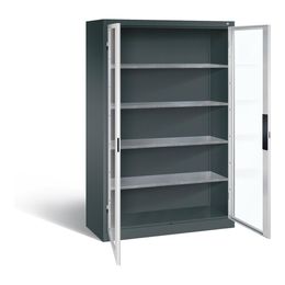 C+P Werkzeugschrank Acurado, H1950xB1200xT500mm, Front Lichtgrau, Korpus Anthrazitgrau (8931-055) ; C + P Möbelsysteme (8931-055|S10351)