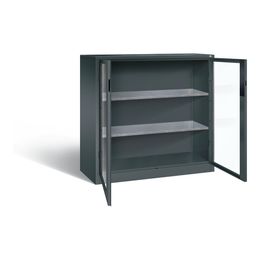 C+P Werkzeugschrank Acurado, H1200xB1200xT500mm, Front Anthrazitgrau, Korpus Anthrazitgrau (8531-055) ; C + P Möbelsysteme (8531-055|S10225)