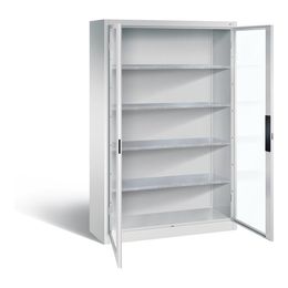 C+P Werkzeugschrank Acurado, H1950xB1200xT400mm, Front Lichtgrau, Korpus Lichtgrau (8930-055) ; C + P Möbelsysteme (8930-055|S10088)