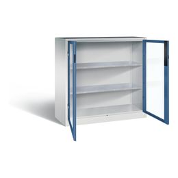 C+P Werkzeugschrank Acurado, H1200xB1200xT500mm, Front Fernblau, Korpus Lichtgrau (8531-055) ; C + P Möbelsysteme (8531-055|S10220)