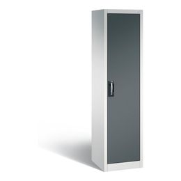 C+P Werkzeugschrank Acurado, H1950xB502xT500mm, Front Anthrazitgrau, Korpus Lichtgrau (8901-00) ; C + P Möbelsysteme (8901-00|S10264)