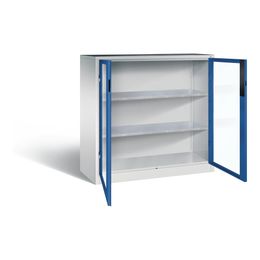 C+P Werkzeugschrank Acurado, H1200xB1200xT500mm, Front Enzianblau, Korpus Lichtgrau (8531-055) ; C + P Möbelsysteme (8531-055|S10172)