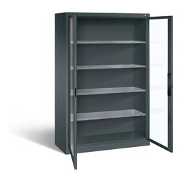 C+P Werkzeugschrank Acurado, H1950xB1200xT500mm, Front Anthrazitgrau, Korpus Anthrazitgrau (8931-055) ; C + P Möbelsysteme (8931-055|S10105)