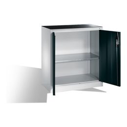 C+P Werkzeugschrank Acurado, H1000xB930xT400mm, Front Anthrazitgrau, Korpus Lichtgrau (8820-000) ; C + P Möbelsysteme (8820-000|S10304)