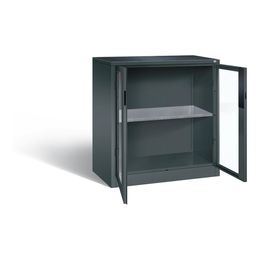 C+P Werkzeugschrank Acurado, H1000xB930xT500mm, Front Anthrazitgrau, Korpus Anthrazitgrau (8821-055) ; C + P Möbelsysteme (8821-055|S10250)