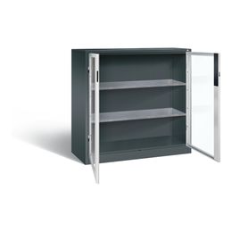 C+P Werkzeugschrank Acurado, H1200xB1200xT500mm, Front Lichtgrau, Korpus Anthrazitgrau (8531-055) ; C + P Möbelsysteme (8531-055|S10222)