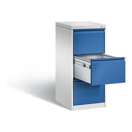 C+P H&auml;ngeregistraturschrank Acurado, H1045xB433xT590mm, Front Enzianblau, Korpus Lichtgrau (12423-311) ; C + P M&ouml;belsysteme (12423-311|S10008)