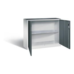 C+P Werkzeugschrank Acurado, H1000xB1200xT400mm, Front Anthrazitgrau, Korpus Lichtgrau (8830-000) ; C + P Möbelsysteme (8830-000|S10263)