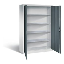 C+P Werkzeugschrank Acurado, H1950xB1200xT500mm, Front Anthrazitgrau, Korpus Lichtgrau (8931-00) ; C + P Möbelsysteme (8931-00|S10795)