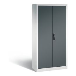 C+P Akten-/Garderobenschrank Acurado, H1950xB930xT400mm, Front Anthrazitgrau, Korpus Lichtgrau (8920-312) ; C + P M&ouml;belsysteme (8920-312|S10201)