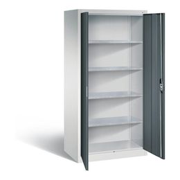C+P Werkzeugschrank Acurado, H1950xB930xT600mm, Front Anthrazitgrau, Korpus Lichtgrau (8922-00) ; C + P Möbelsysteme (8922-00|S10765)