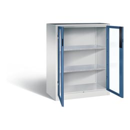 C+P Werkzeugschrank Acurado, H1200xB930xT500mm, Front Fernblau, Korpus Lichtgrau (8521-055) ; C + P Möbelsysteme (8521-055|S10208)