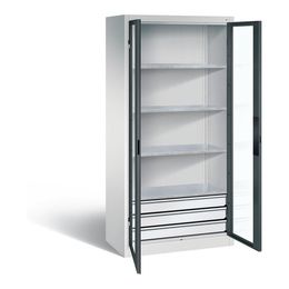 C+P Werkzeugschrank Acurado, H1950xB930xT500mm, Front Anthrazitgrau, Korpus Lichtgrau (8921-553) ; C + P Möbelsysteme (8921-553|S10119)