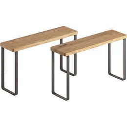 Metaltex York LAVA 2er-Set Gewürzregale 1-Etage 27 x 8 x 16 cm - Behälter und Halterungen