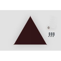 Bent TC-Zip-Canvas Single Sonnensegel 2,5 Meter java - Pavillons & Tarps