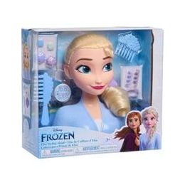 JUST PLAY Disney Frozen 2 Basic Elsa Styling Head, Schmink- und Frisierkopf