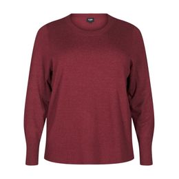 ZIZZI Pullover 'Flnoma' Damen Gr&ouml;&szlig;e 7XL/8XL dunkelrot