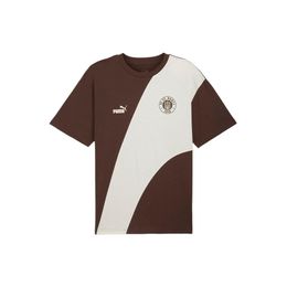 Puma Funktionsshirt 'FC St. Pauli' Herren Gr&ouml;&szlig;e XXXL braun / wei&szlig;