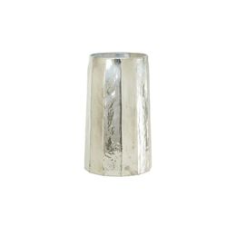 HOME STORY Vase silber Glas Maße (cm): H: 33,5 Ø: 20.5 » Möbel Kraft