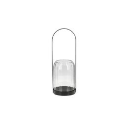 M&ouml;bel Kraft Windlicht schwarz Metall,Glas Ma&szlig;e (cm): H: 30 &Oslash;: 10.0 &raquo; M&ouml;bel Kraft