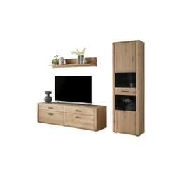 Woodford Wohnkombination Azzurro holzfarben Maße (cm): B: 268 H: 207 T: 50.0 » Möbel Kraft