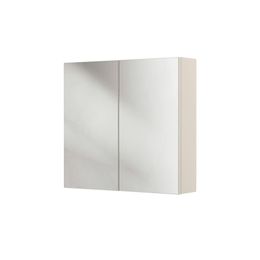 Möbel Kraft Spiegelschrank beige Maße (cm): B: 80 H: 75 T: 19.0 » Möbel Kraft