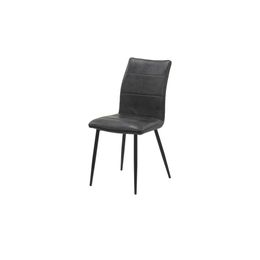Möbel Kraft Stuhl grau Maße (cm): B: 44 H: 97,5 T: 60.5 » Möbel Kraft