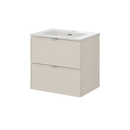 Möbel Kraft Waschtischkombination beige Maße (cm): B: 61 H: 58,7 T: 46.0 » Möbel Kraft