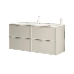 Möbel Kraft Waschtischkombination beige Maße (cm): B: 121 H: 58,7 T: 46.0 » Möbel Kraft