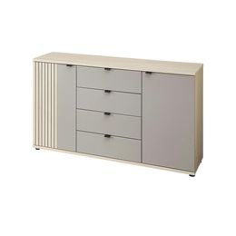 Möbel Kraft Sideboard grau Maße (cm): B: 149 H: 84 T: 38.0 » Möbel Kraft