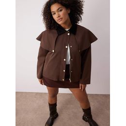 Trendyol Curve Jacke Damen Gr&ouml;&szlig;e M braun Sommerjacke