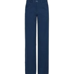 oxmo Chinohose ' OXIBEN 5-POCKET ' Damen Gr&ouml;&szlig;e 48 blau