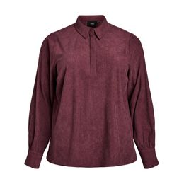 ZIZZI Bluse 'Msurine' Damen Gr&ouml;&szlig;e 11XL/12XL dunkelrot