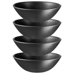 Mäser Mäser Schüssel-Set, Steinzeug Essential Schwarz