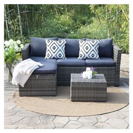 HTI-Living Outdoor Möbel Matze Blau